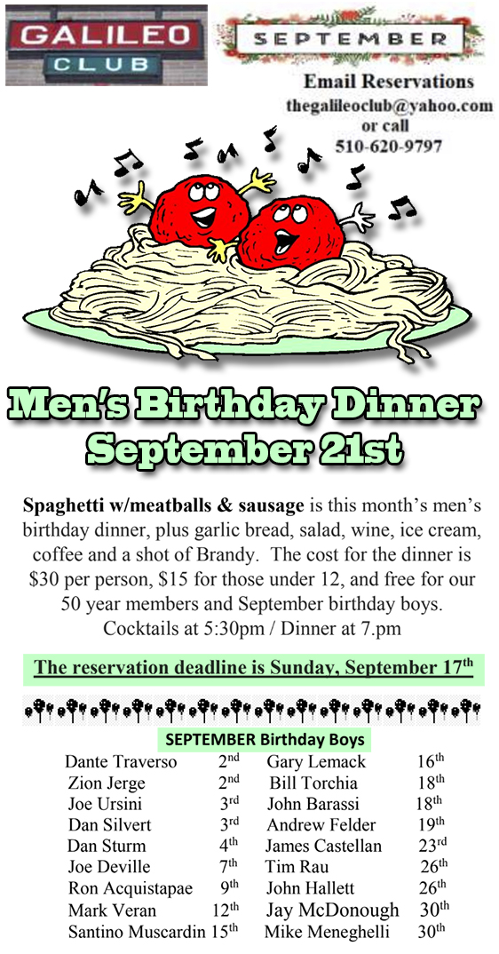 Galileo Club 510-620-9797