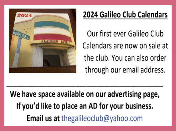Galileo Club 510-620-9797