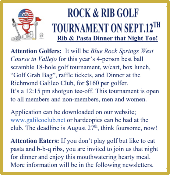 Galileo Club 510-620-9797